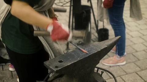 Female Blacksmith Stock Videos – Royalty-Free HD & 4K Videos | Pond5