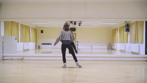 Female dance influencer and teacher | Stock Video | Pond5