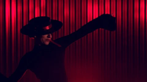 Female dancer dancing flamenco , rumba o... | Stock Video | Pond5