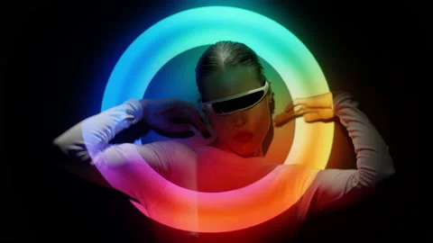 Female dancing sensual dance overlay fut... | Stock Video | Pond5