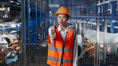 Female Disapproving With No Index Finger... | Stock Video | Pond5