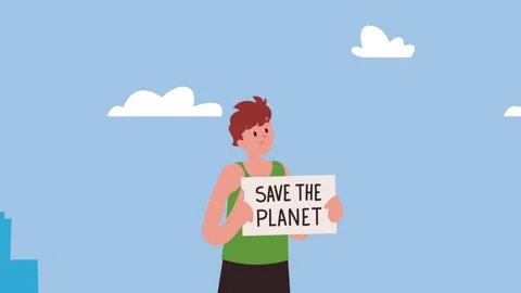 female ecologist with label character an... | Stock Video | Pond5