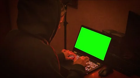 Hacker Green Screen Stock Footage ~ Royalty Free Stock Videos | Pond5