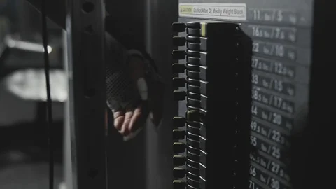 Female Gym Stack Stock Footage ~ Royalty Free Stock Videos | Pond5