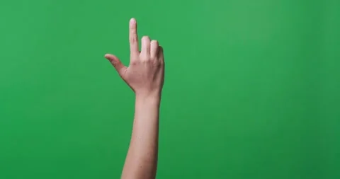 Female hand dragging to virtual screen o... | Stock Video | Pond5