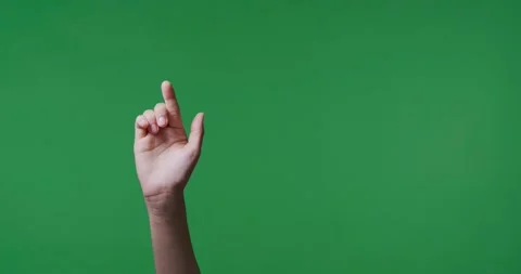 Female hand dragging to virtual screen o... | Stock Video | Pond5