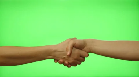 Hand Shake Green Screen Stock Video Footage | Royalty Free Hand Shake ...