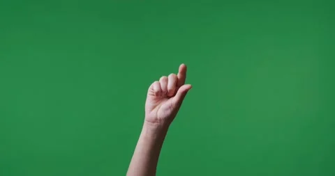 Female hand touching and dragging to vir... | Stock Video | Pond5