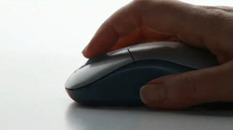 Female Hand Using A Computer Scroll Mous... | Stock Video | Pond5