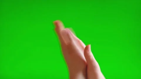 Female Hands applauding clapping on gree... | Stock Video | Pond5