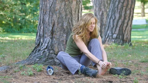 Woman Takes Off Socks Stock Videos – Royalty-Free HD & 4K Videos