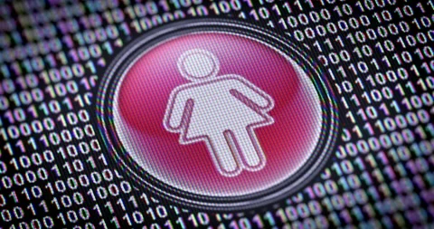 Bit Girl Macro Stock Footage ~ Royalty Free Stock Videos | Pond5