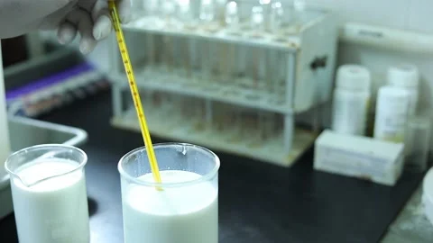 Female lab worker doing tests in a labor... | Stock Video | Pond5