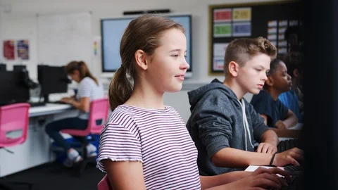 Students In Classroom Stock Footage ~ Royalty Free Stock Videos | Pond5