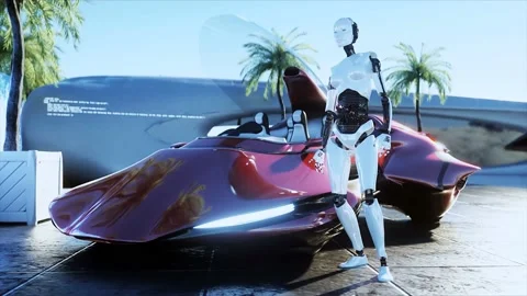 Car Robot Female Stock Videos – Royalty-Free HD & 4K Videos | Pond5