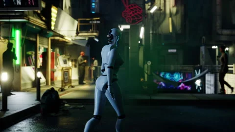 Walking Robot Stock Video Footage | Royalty Free Walking Robot Videos ...