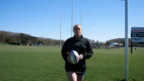 Rugby Player Running Stock Video Footage | Royalty Free Rugby Player ...