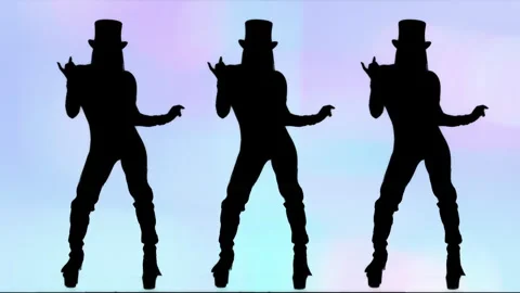 female shadow silhouette dancer | Stock Video | Pond5