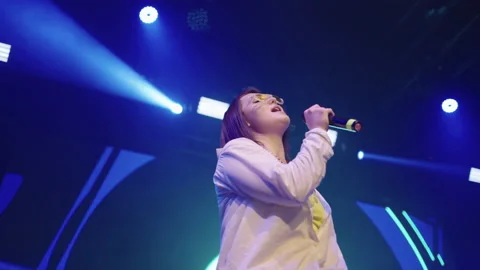 Female Singer Concert Stock Video Footage | Royalty Free Female Singer ...