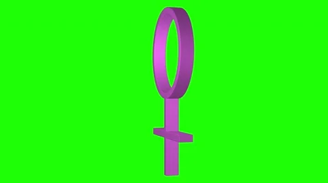 Female Venus Symbol Stock Footage ~ Royalty Free Stock Videos | Pond5