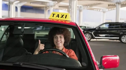 Female Taxi Driver Stock Videos – Royalty-Free HD & 4K Videos