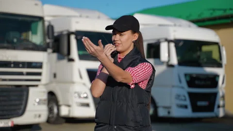 Two Truck Driver Stock Videos – Royalty-Free HD & 4K Videos