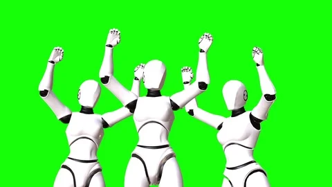 Dancing Robot Green Screen Stock Footage ~ Royalty Free Stock Videos ...