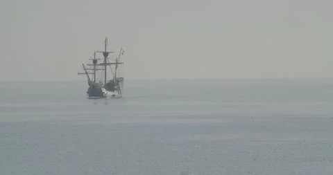 Ferdinand Magellan Nao Victoria carrack ... | Stock Video | Pond5
