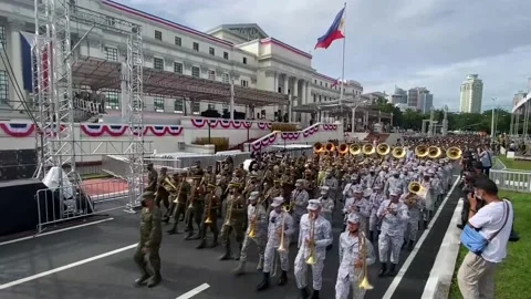 Ferdinand Marcos Jr. to swear in as Phil... | Stock Video | Pond5