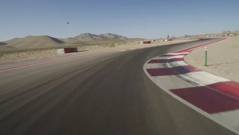 Ferrari 488 Pista on a racing track in L... | Stock Video | Pond5