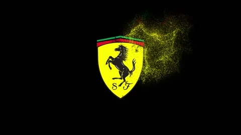 Ferrari logo animation animation | Stock Video | Pond5