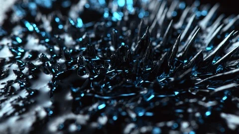 Ferrofluid Background Elements | Stock Video | Pond5