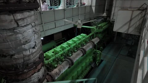 Ferry engine room, Dhaka Division, Dhaka... | Stock Video | Pond5