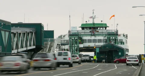 Ferry Loading Stock Footage ~ Royalty Free Stock Videos | Pond5