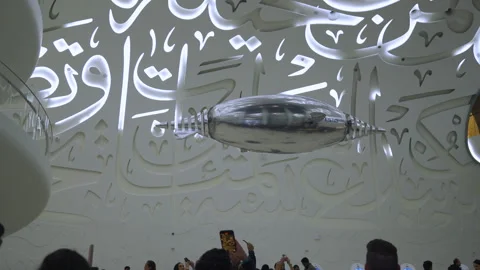 Festo Air Penguin Floating Inside Museum... | Stock Video | Pond5