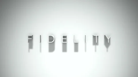 Fidelity 3D title animation text with sh... | Stock Video | Pond5