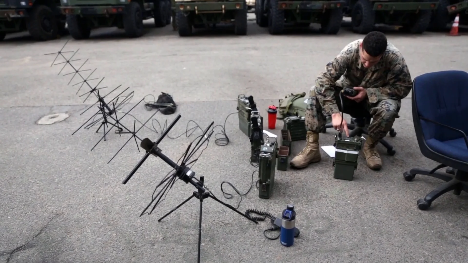 Military Radio Operator