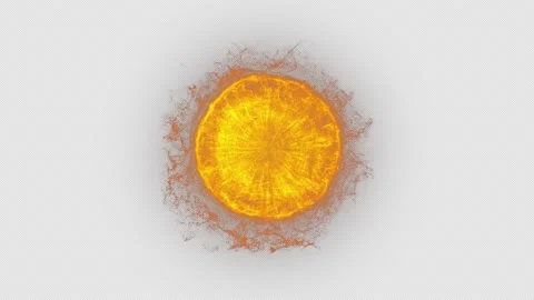 Fiery Energy VFX Element, visual effect.... | Stock Video | Pond5