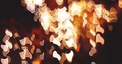 Fiery glowing lights with explosions con... | Stock Video | Pond5