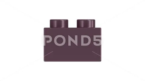 Fig Lego Block Isolated on a White Background. ~ Clip Art #244040307