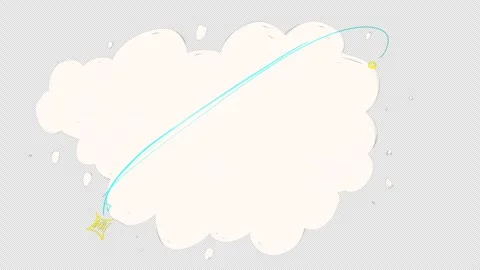 Fight smoke animation on a black screen. | Stock Video | Pond5