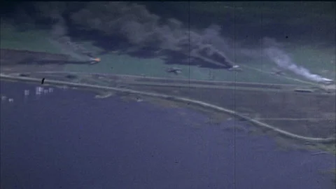 Strafing Planes Stock Video Footage | Royalty Free Strafing Planes ...