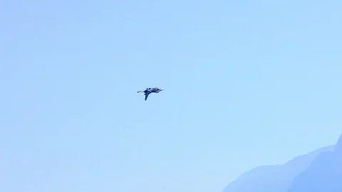 Fighter Jet Upside Down Stock Video Footage | Royalty Free Fighter Jet ...