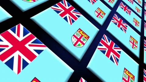 Fiji Flag Animated Background 3d Animati... | Stock Video | Pond5
