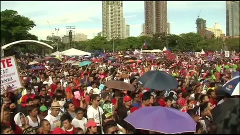 File footage of Philippine President Rod... | Stock Video | Pond5
