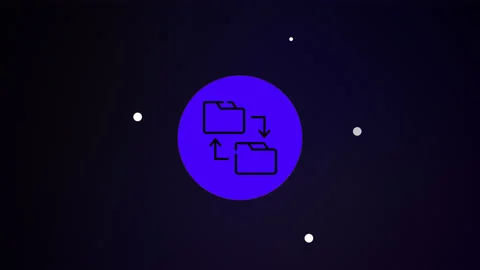 File Sharing Logo Stock Footage ~ Royalty Free Stock Videos | Pond5