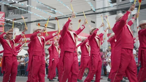 Filipino Male Performers Dancing In Fest... | Stock Video | Pond5