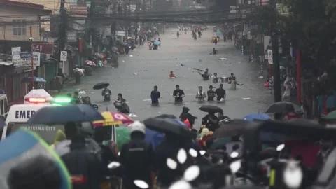 Flood In Filipino Stock Videos – Royalty-Free HD & 4K Videos