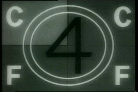 film countdown one projector sfx, classi... | Stock Video | Pond5