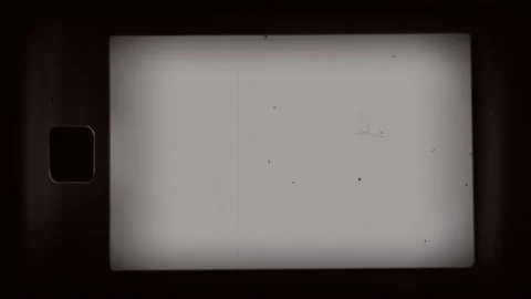 Film grain and scratches effect shot on ... | Stock Video | Pond5